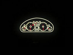Mazda Miata NA Gauge Design LED Neon Sign - My LED neon Design