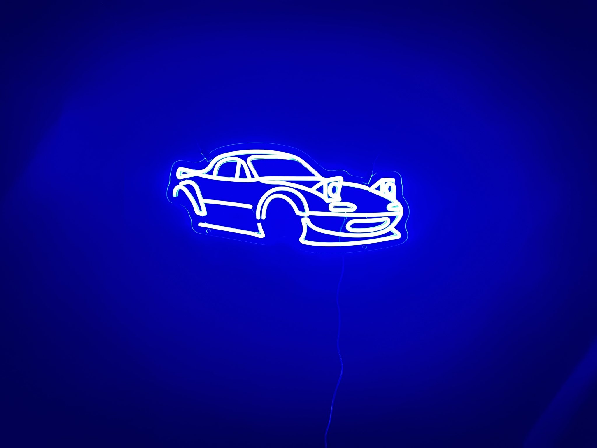 MAZDA Miata NA widebody (3/4 front view) LED neon Sign - My LED neon Design