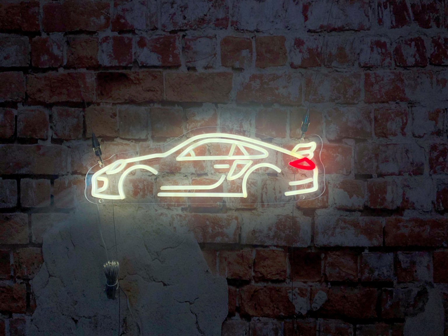 Porsche (letters) logo LED Neon sign - My LED neon Design