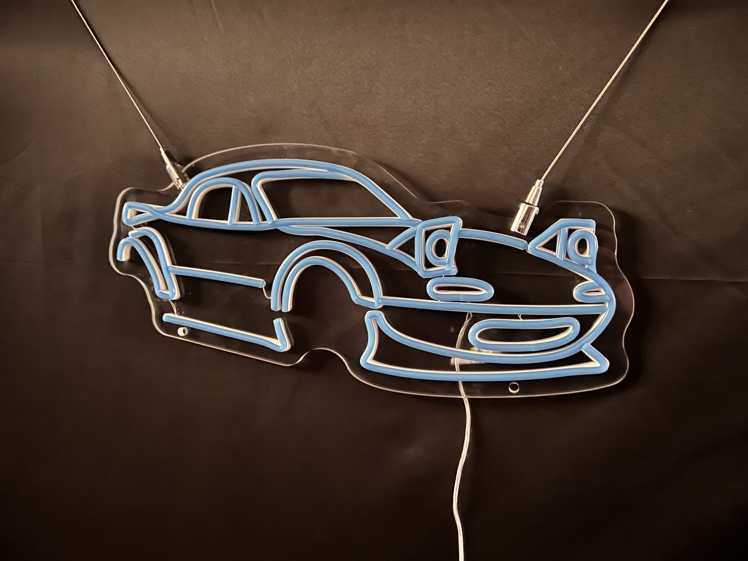 MAZDA Miata NA widebody (3/4 front view) LED neon Sign - My LED neon Design