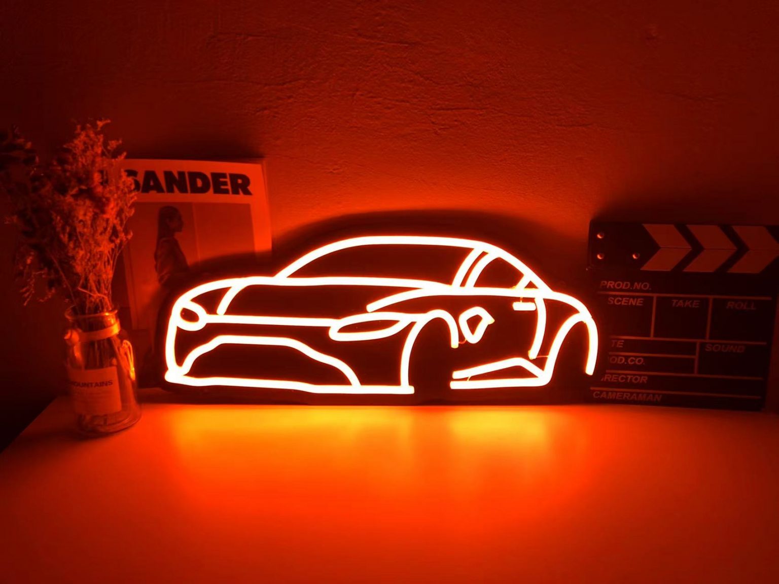 ASTON MARTIN VANTAGE 2018-2022 LED Neon Sign (3/4 front view) - My LED ...