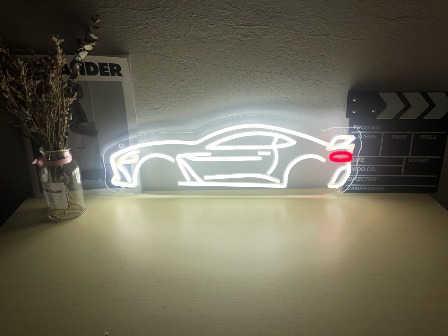 Porsche (letters) logo LED Neon sign - My LED neon Design