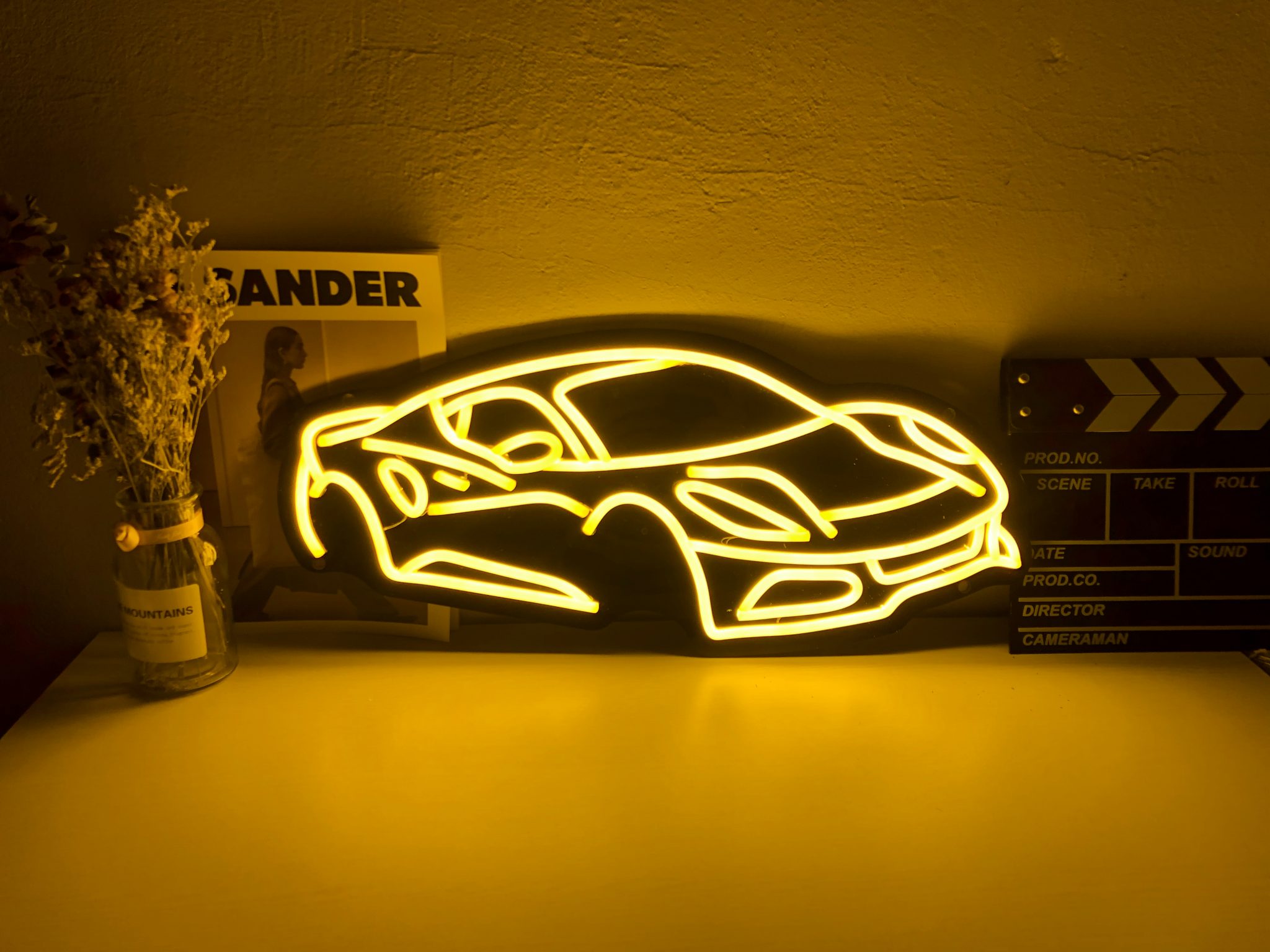 Porsche (letters) logo LED Neon sign - My LED neon Design