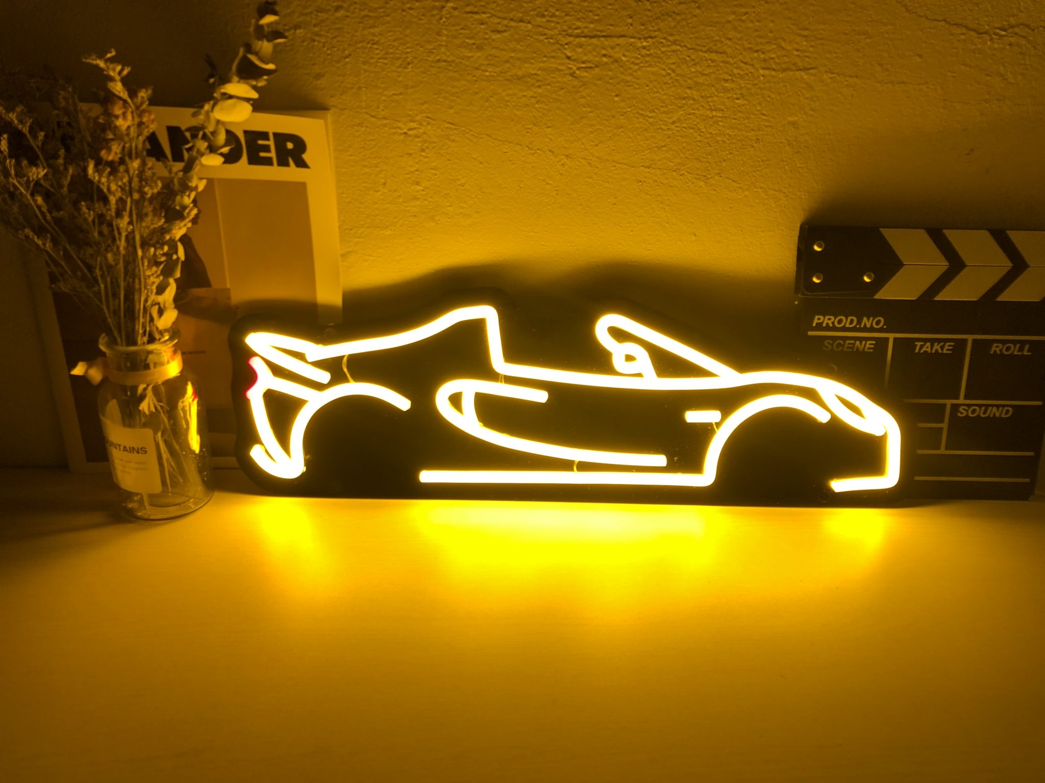Porsche (letters) logo LED Neon sign - My LED neon Design