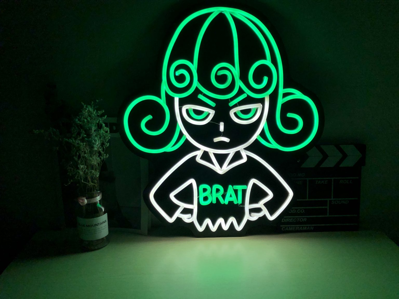 One Punch Man inspired Tatsumaki LED neon Sign - My LED neon Design