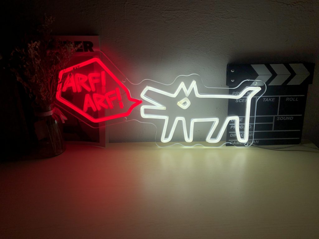 Is that a dog? shape LED neon Sign - My LED neon Design