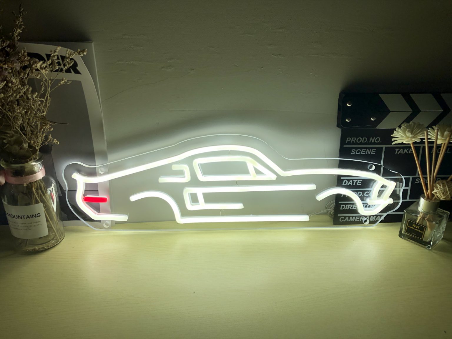 Porsche (letters) logo LED Neon sign - My LED neon Design