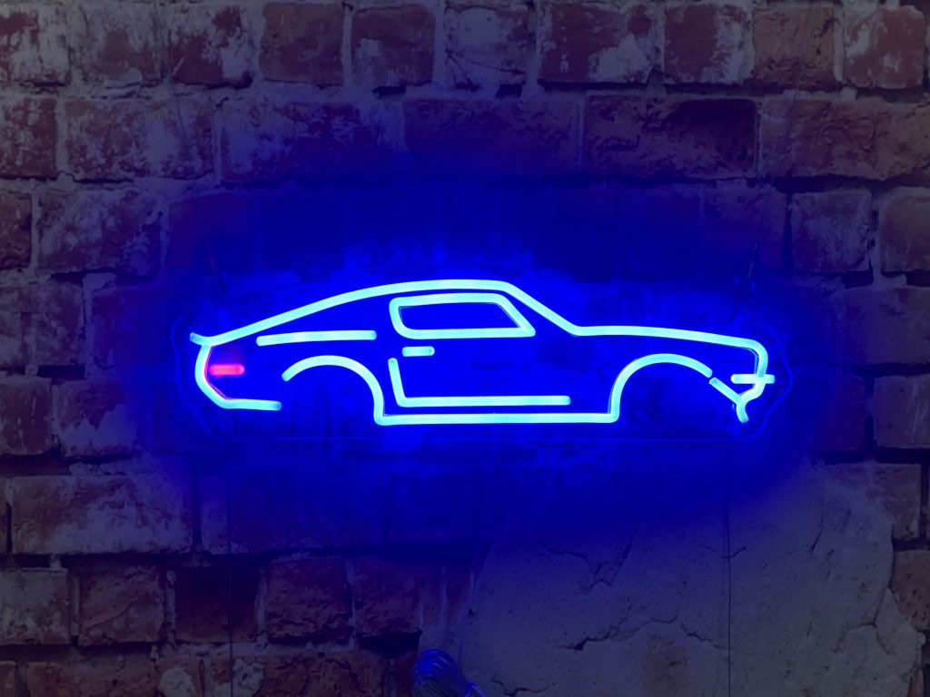 70 Chevy Camaro SS LED Neon Sign (profile view) - My LED neon Design