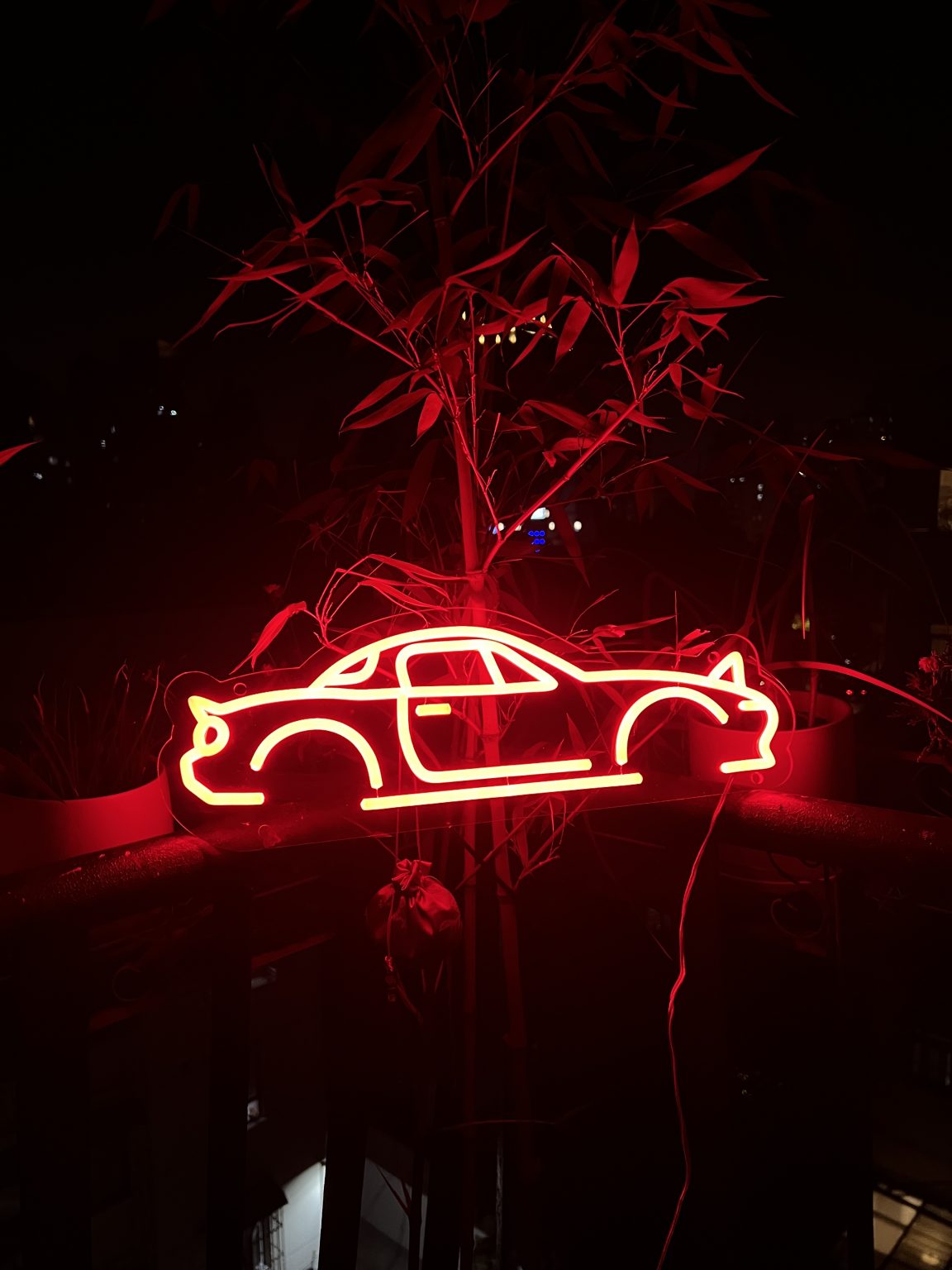 MAZDA Miata NA hardtop (profile view) LED neon Sign - My LED neon Design