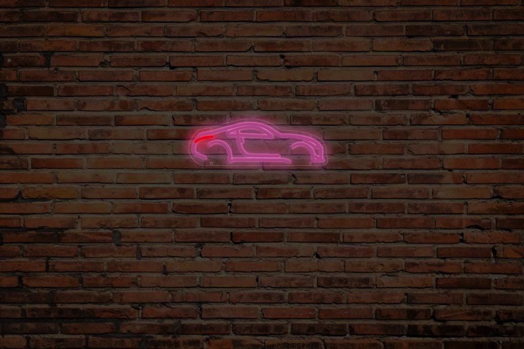 NISSAN 350Z LED neon Sign (profile view) - My LED neon Design