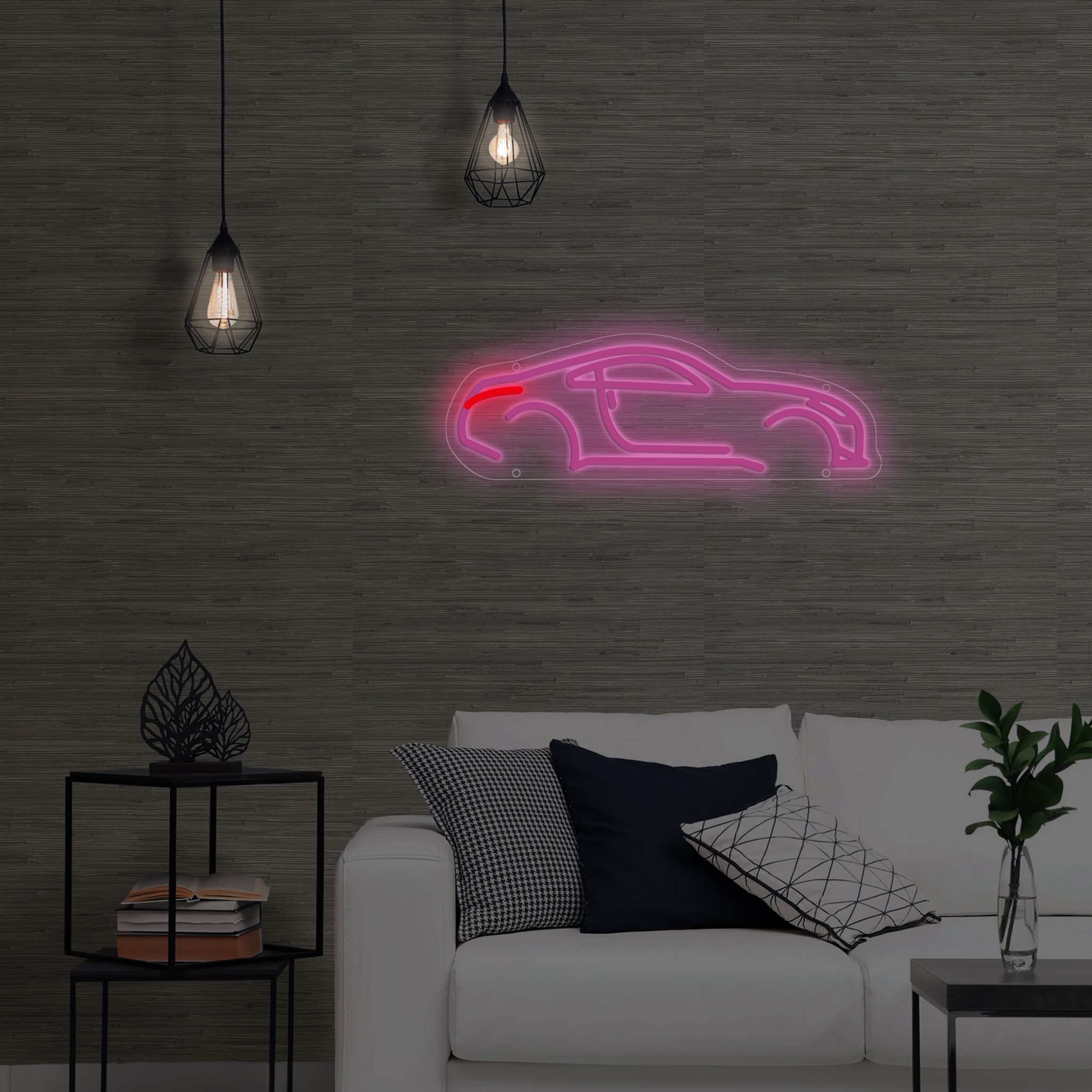 NISSAN 350Z LED neon Sign (profile view) - My LED neon Design