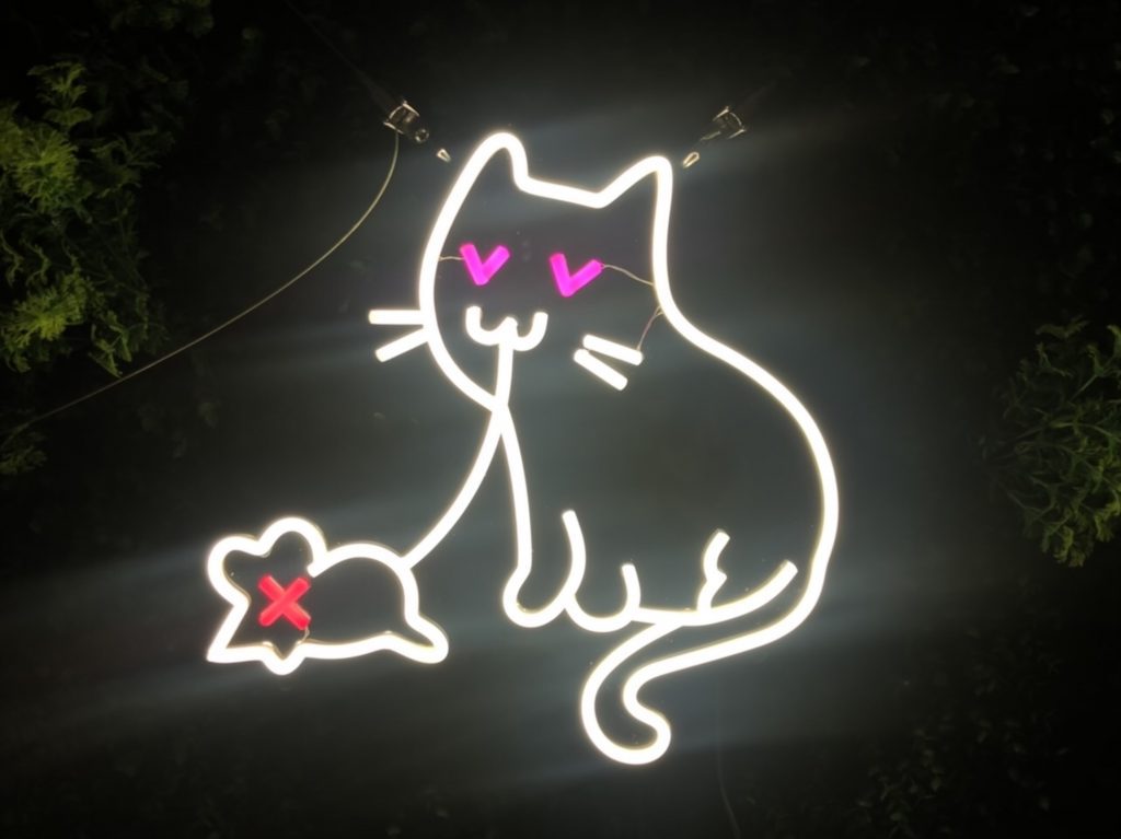 Cat & Mouse LED neon Sign - My LED neon Design