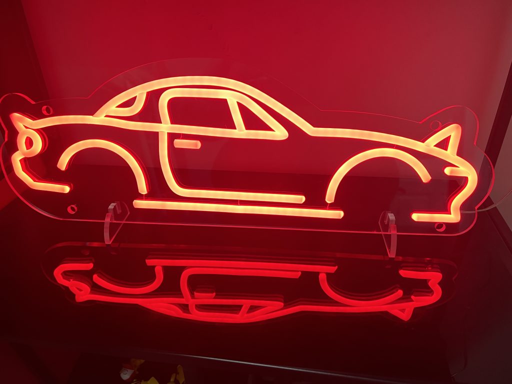 Acrylic Easel Display Stand - My LED neon Design