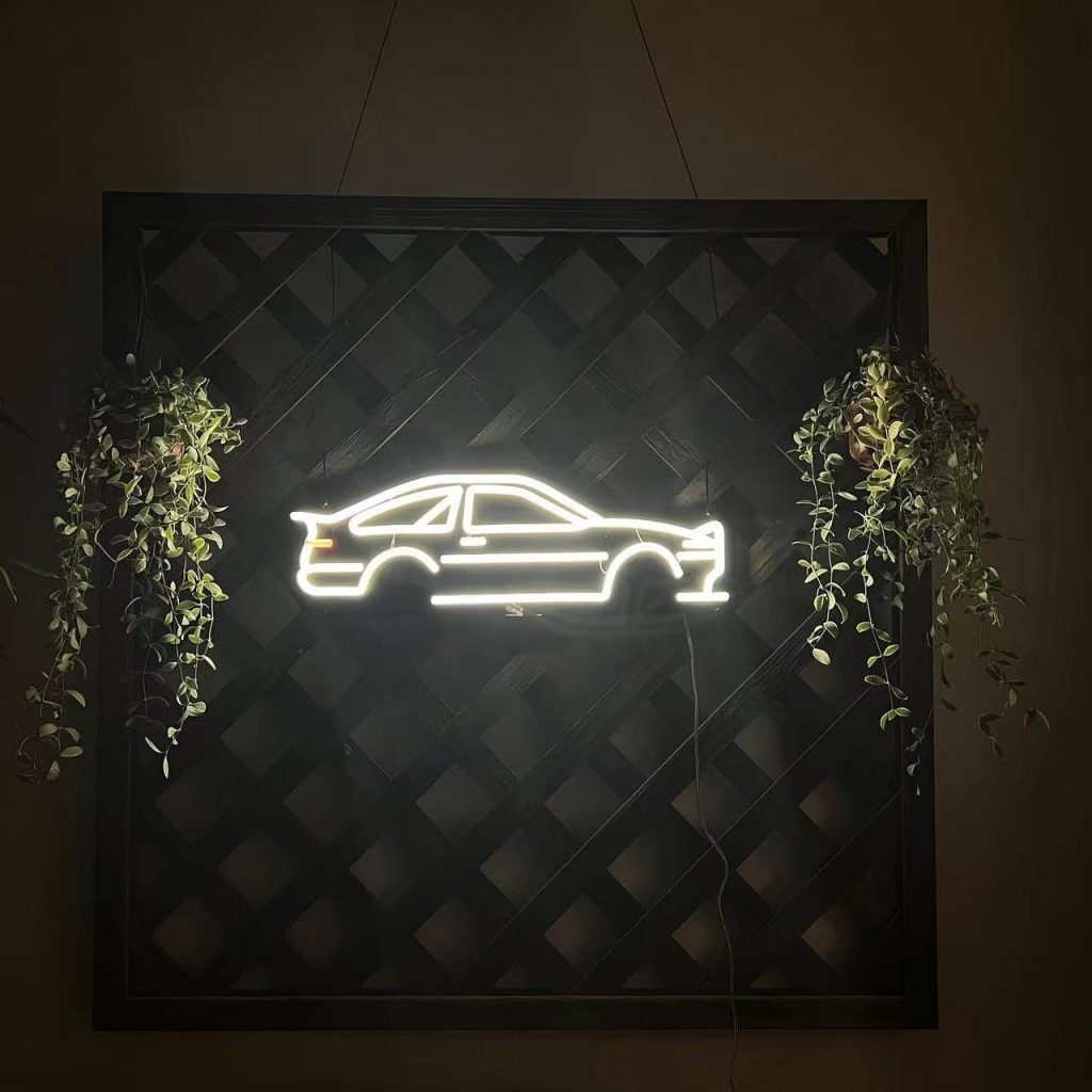 TOYOTA Trueno AE86 Initial D Neon Sign (profile view) - My LED neon Design