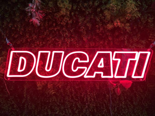 Ducati logo LED Neon sign - My LED neon Design